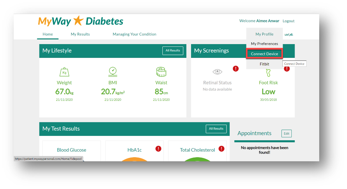 Tidepool Sign Up Process – MyWay Diabetes