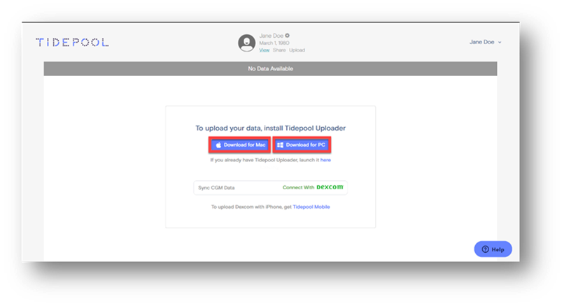 Tidepool Sign Up Process – MyWay Diabetes